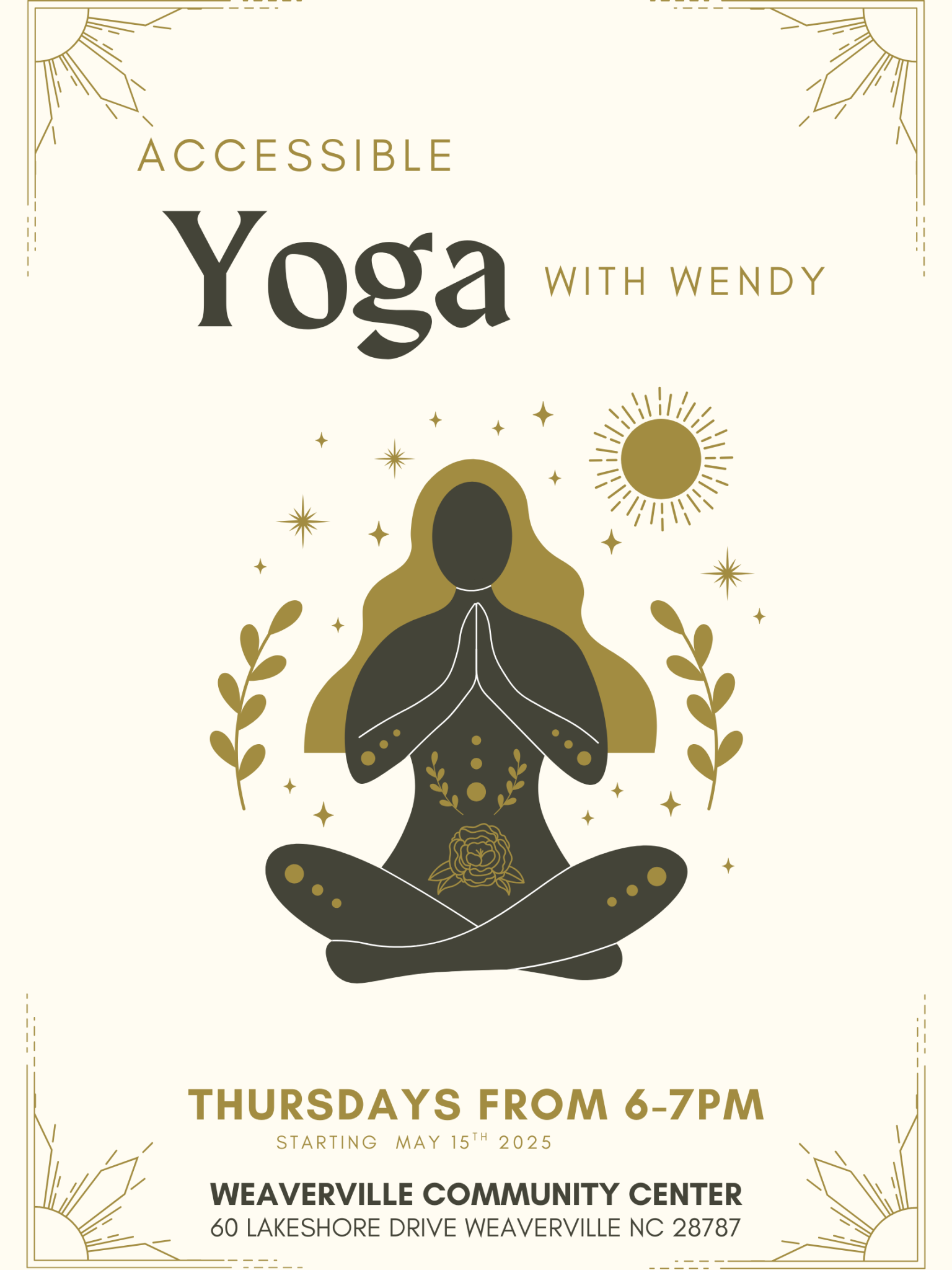 Yoga with Wendy - Town of Weaverville
